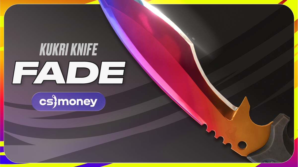 Full guide to CS2 Fade skins: knives, guns, and gloves