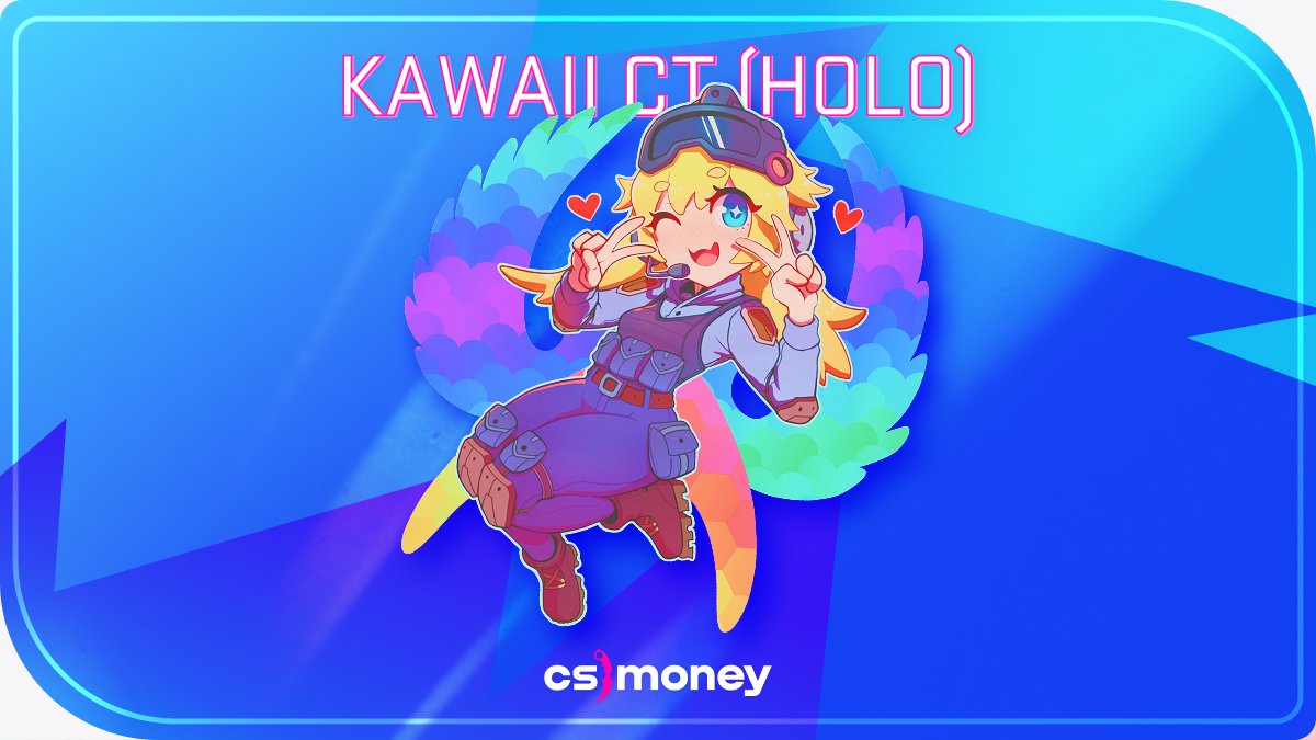 Лучшие аниме-стикеры в Counter-Strike 2 в 2025 году