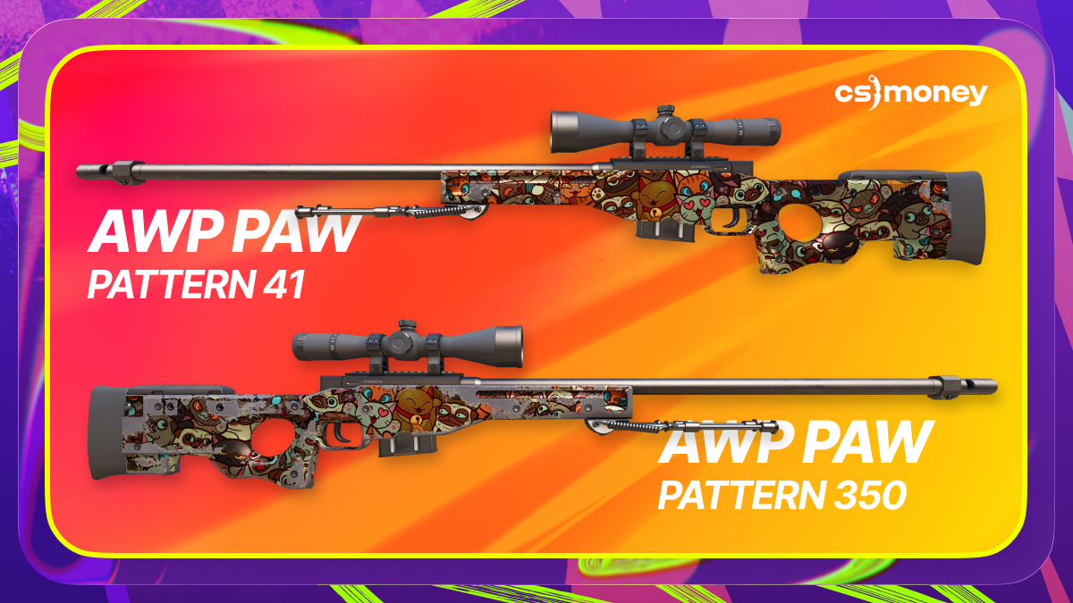 Все скины AWP с редкими паттернами!