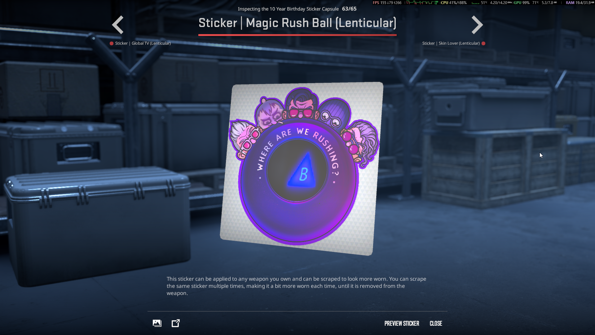 All You Wanted to Know About CS2 Sticker and how they look