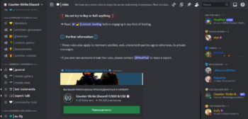 Топ-7 лучших серверов Discord для CS2 в 2025 году