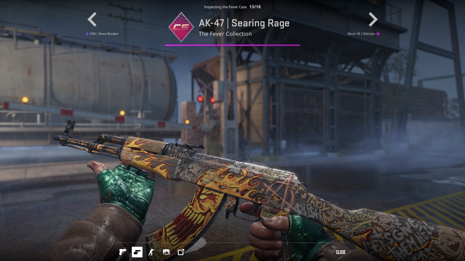 Все скины Fever Case в CS2: AWP Printstream и новые ножи