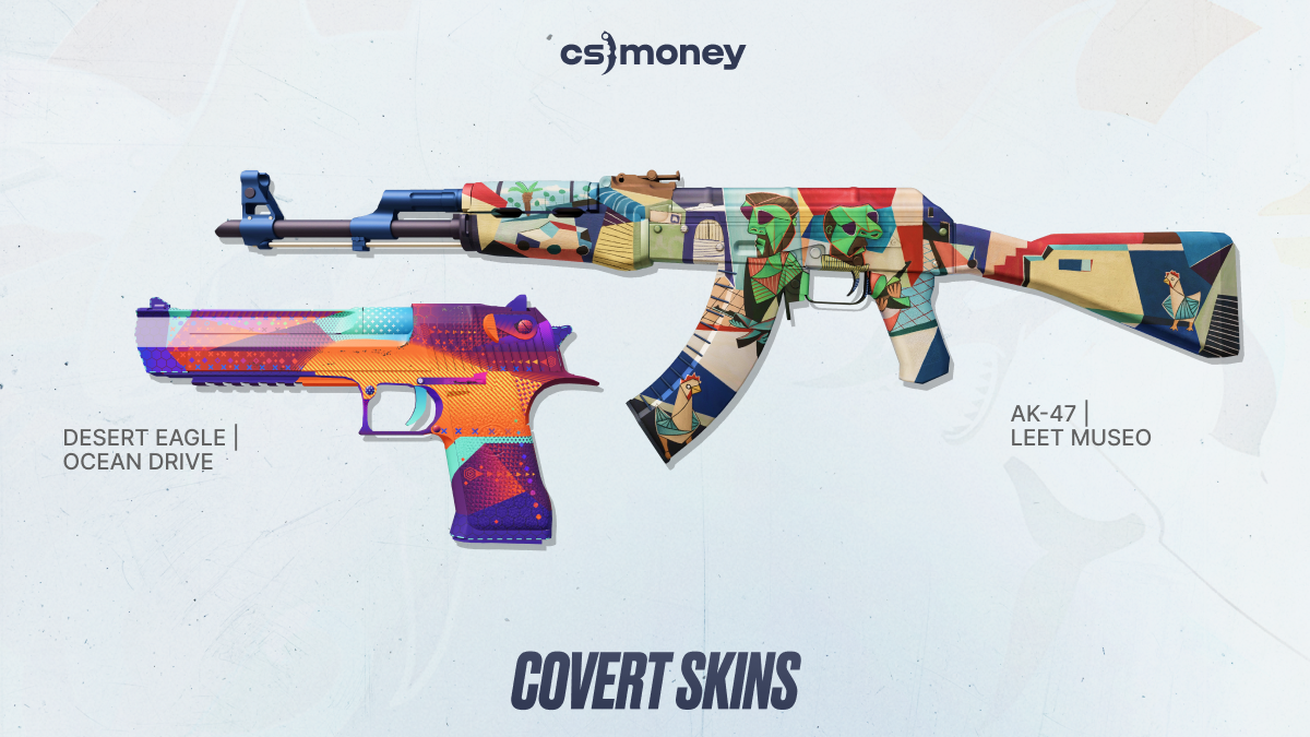 Full Skin List from the Operation Riptide Case