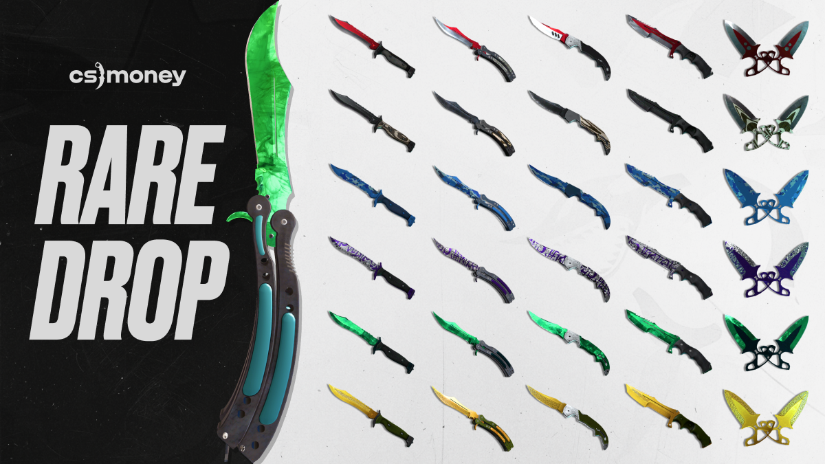 Full Skin List from the Operation Riptide Case