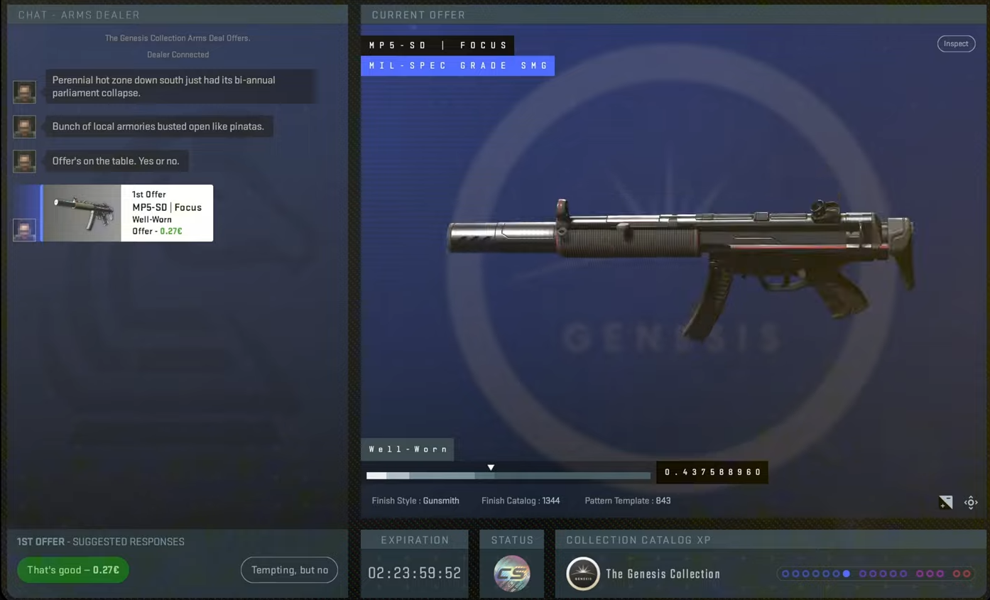CS2 Update: Genesis Collection Skins and New Terminal System